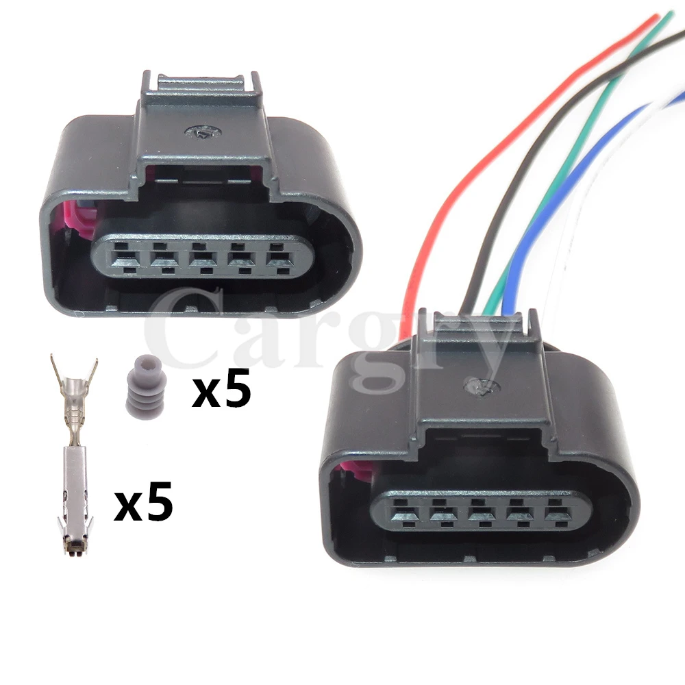 1-Set-5P-8K0973705-Auto-Starter-Waterproof-Socket-For-VW-Audi-Car-Cable ...