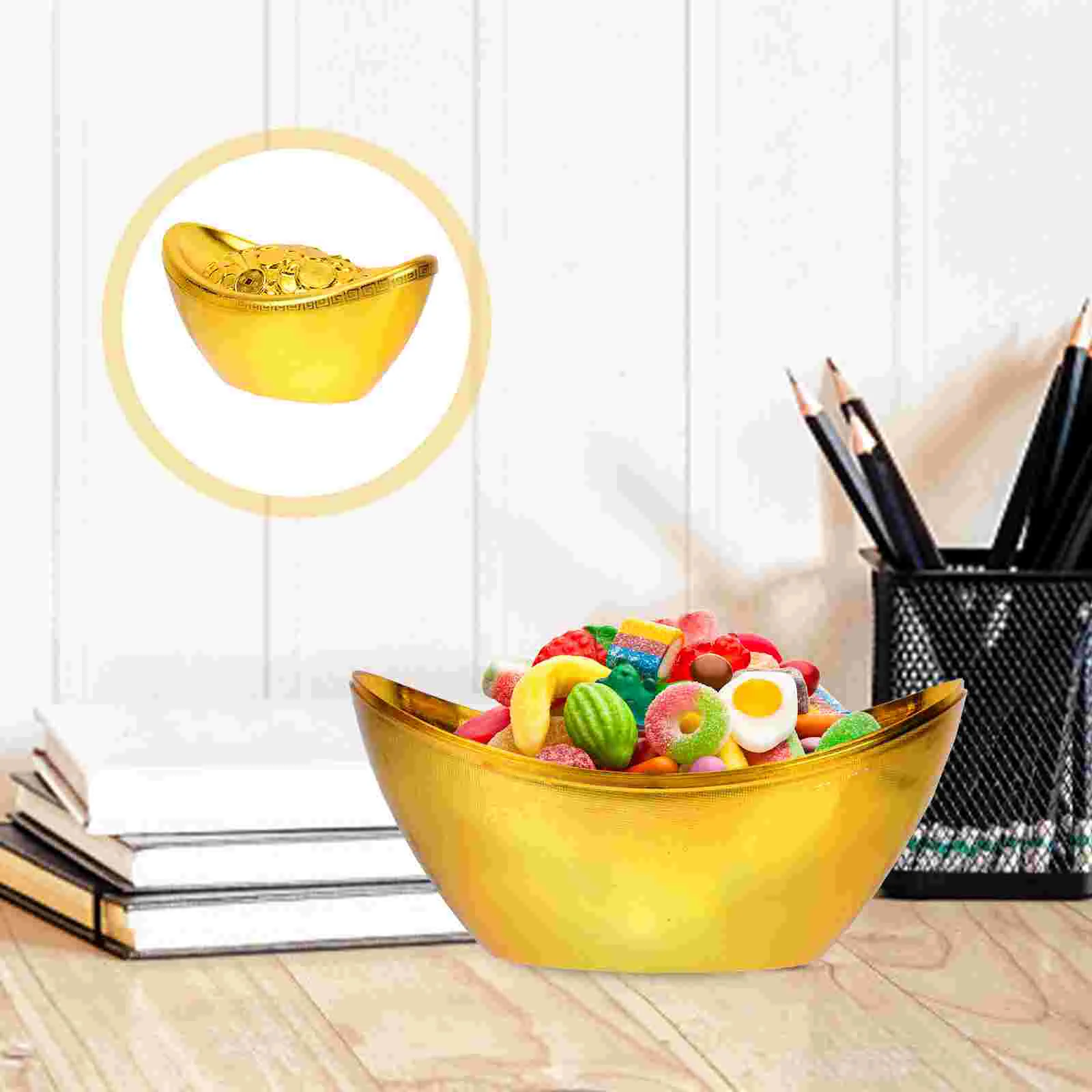 Ingot-Candy-Box-Case-Holder-Plastic-Jar-Decorative-Boxes-Storage-Party ...