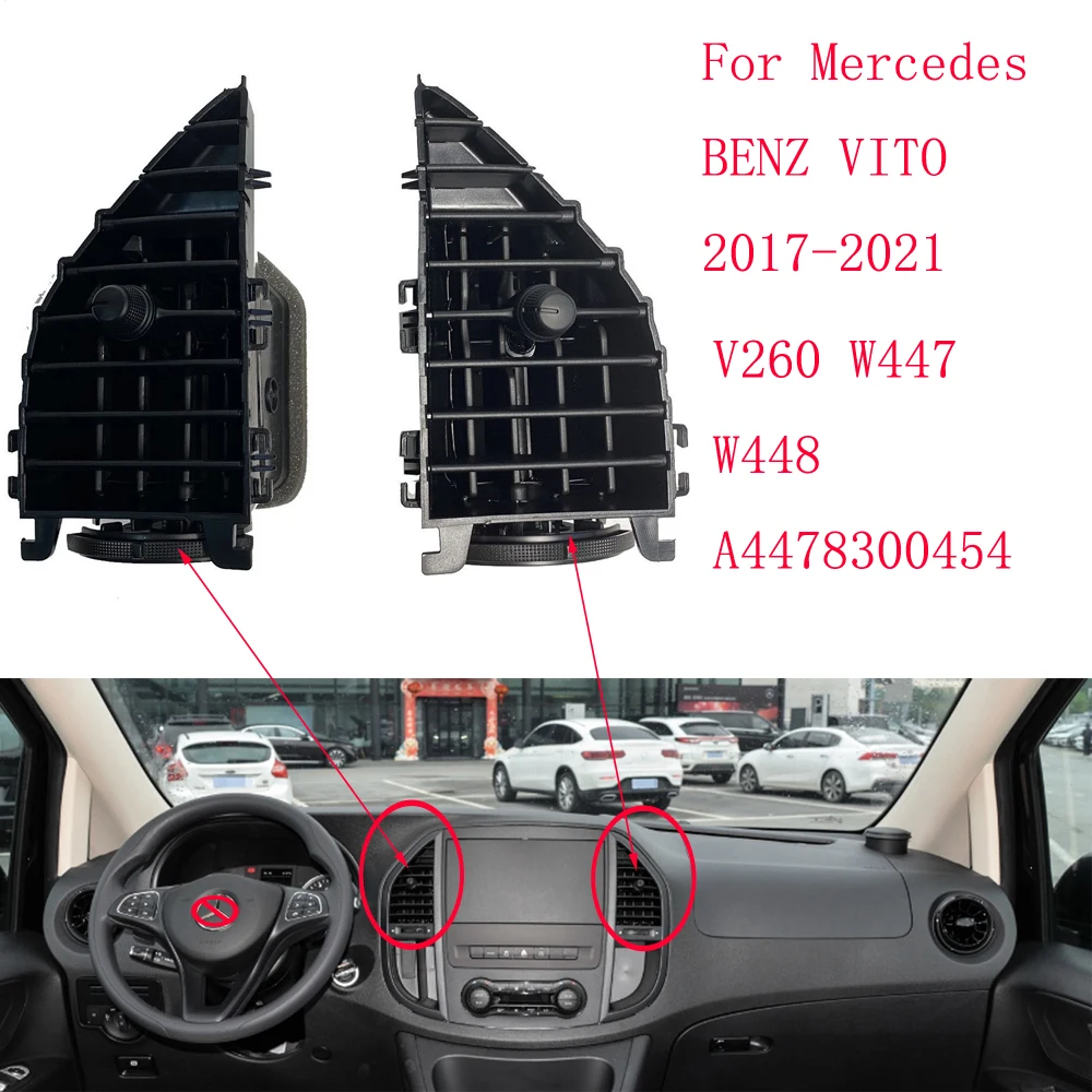HAOCHEN 2 For Mercedes BENZ VITO 2017-2021 Car Front AC Air Conditioner ...