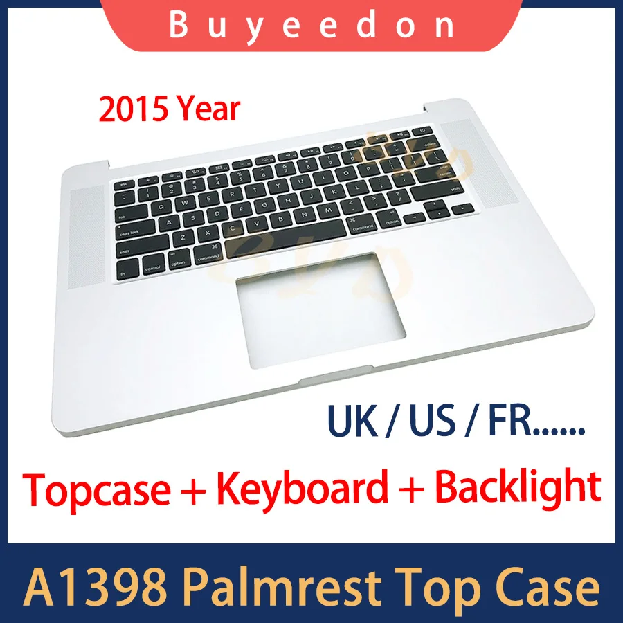 Original-A1398-Palmrest-top-case-with-Keyboard-and-Backlight-For ...