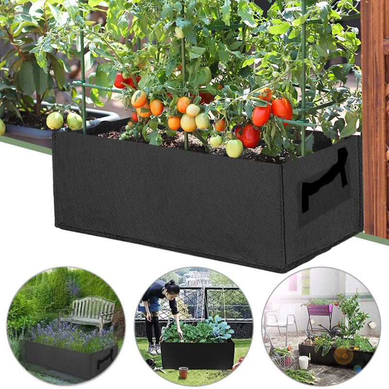 Felt Plant Bag Garden Planting Bag Soilless Cultivation Seedling Bag ...