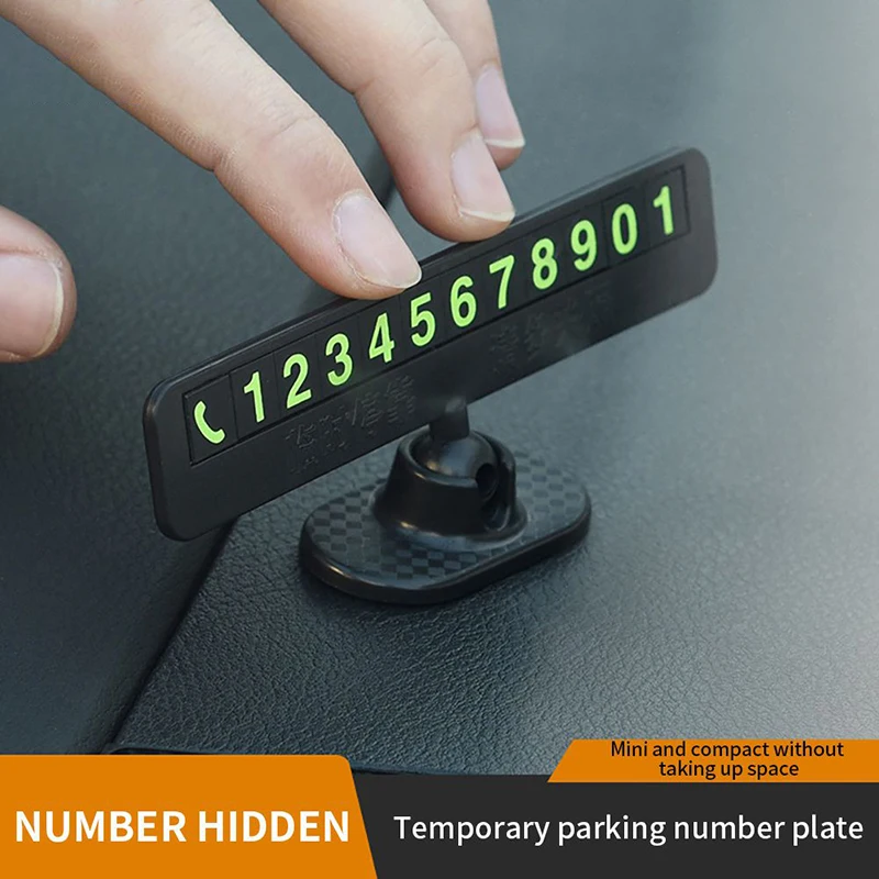 Mini-Portable-Telephone-Number-Plate-With-Switch-Phone-Number-Business ...
