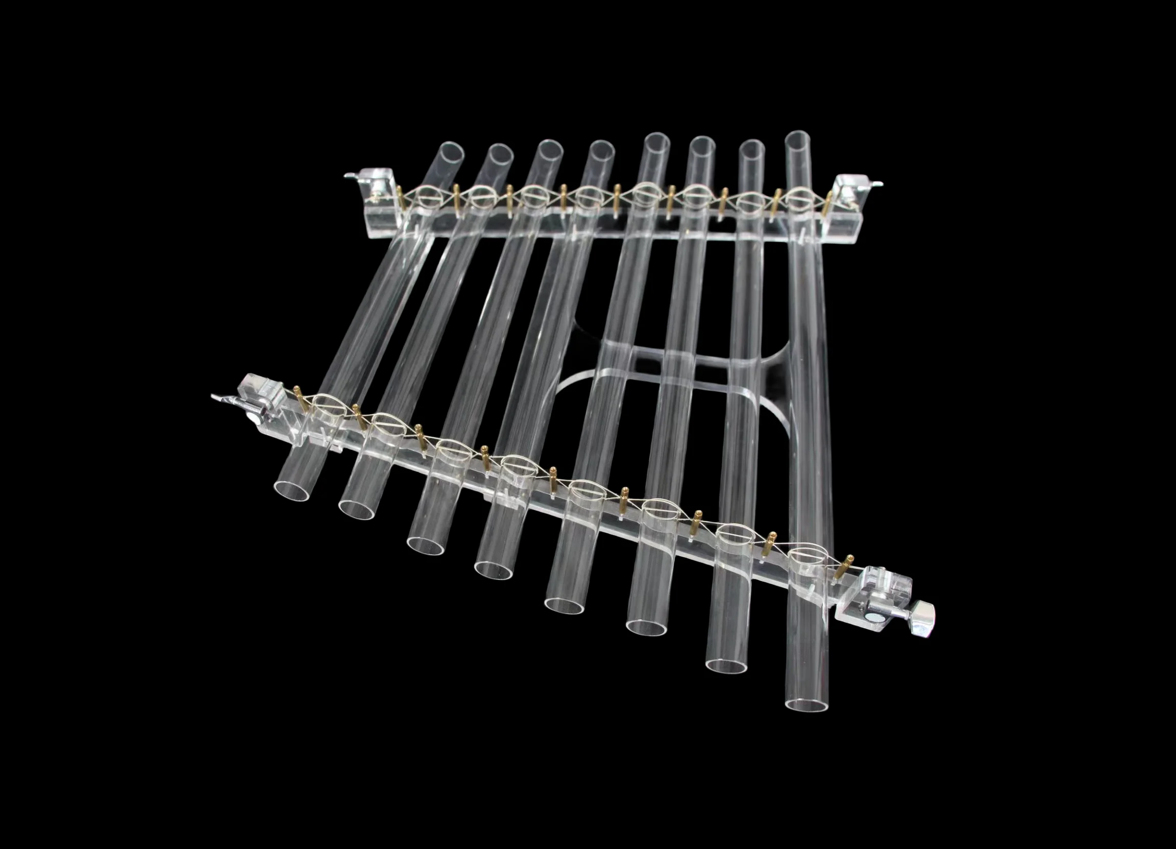 432hz-440hz-8-Tubes-Note-CDEFGABC-Clear-Quartz-Crystal-Singing-Harp ...