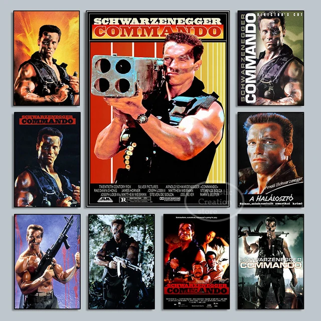 Commando Arnold Poster