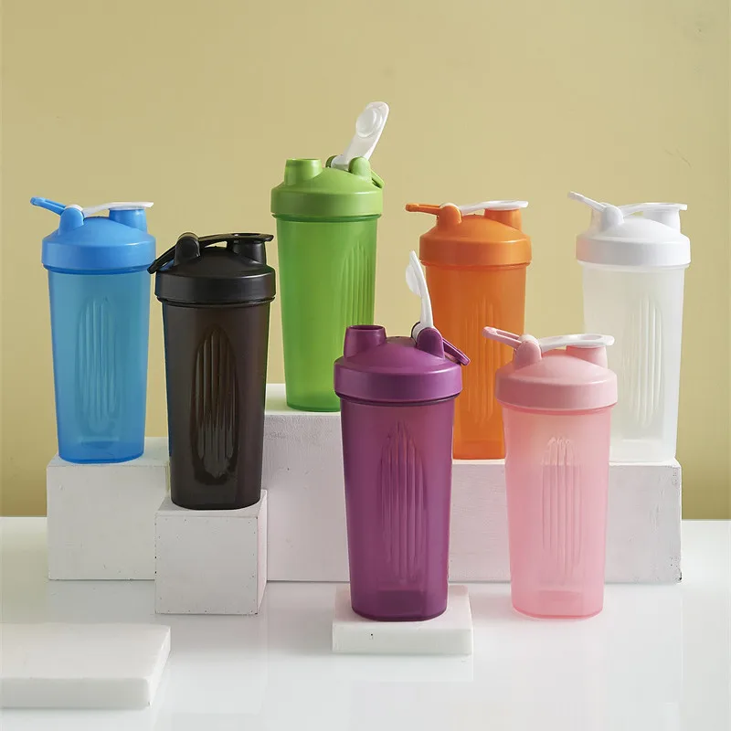 400-600ml-Portable-Protein-Powder-Shaker-Bottle-Leak-Proof-Water-Bottle ...