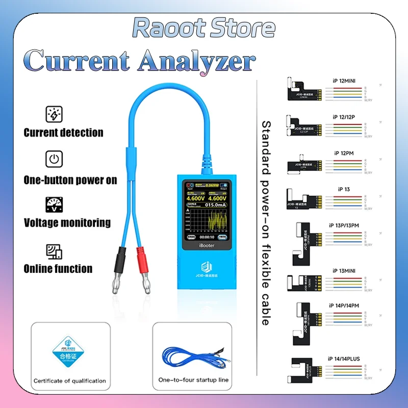 JCID-IBooter-Current-Analyzer-Current-Detection-One-key-Startup-Real ...