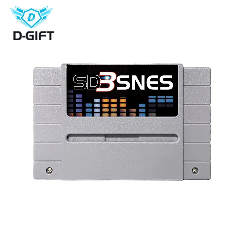 New SD3 Rev X SNES Super 3000 in 1 Game cartridge for 16 bit game ...