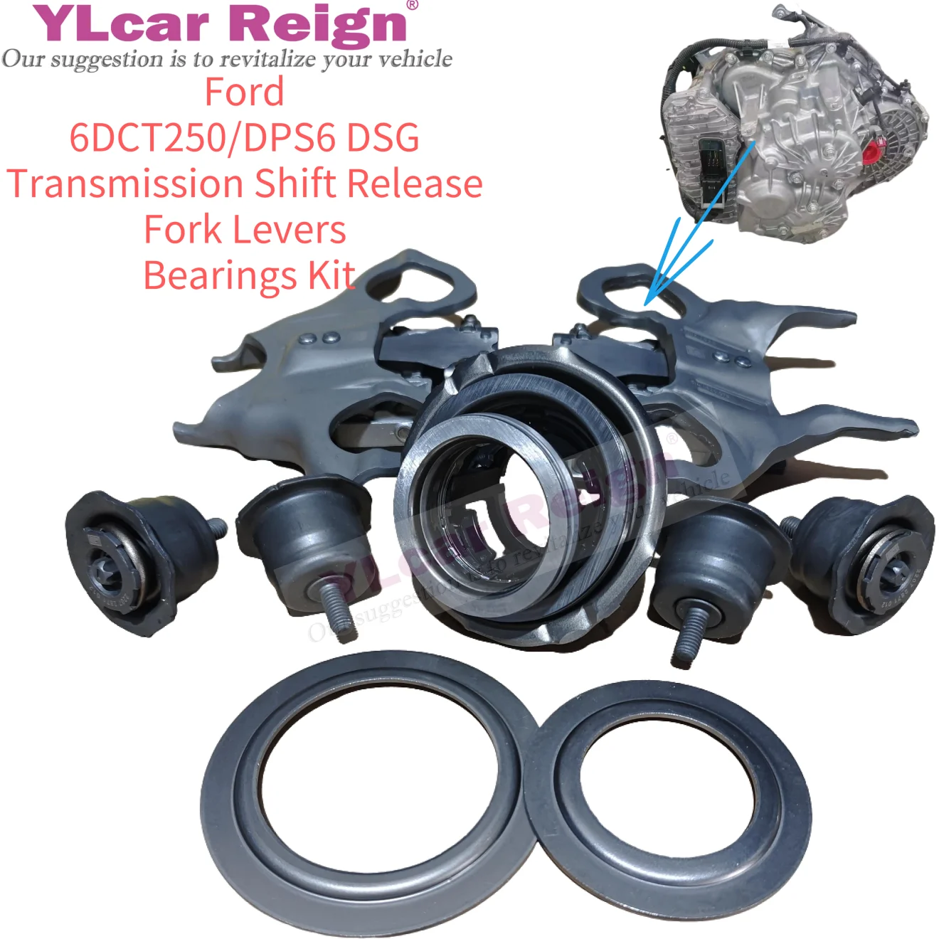 DPS6-6DCT250-DSG-Automatic-Transmission-Clutch-Shift-Forks-Powershift ...