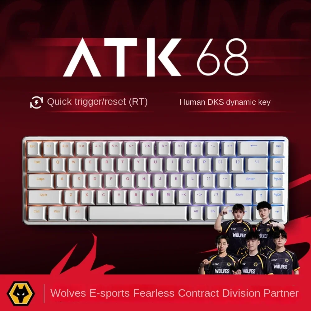 ATK68-Gaming-Magnetic-Shaft-Keyboard-Fearless-Wired-Compact-Customized ...