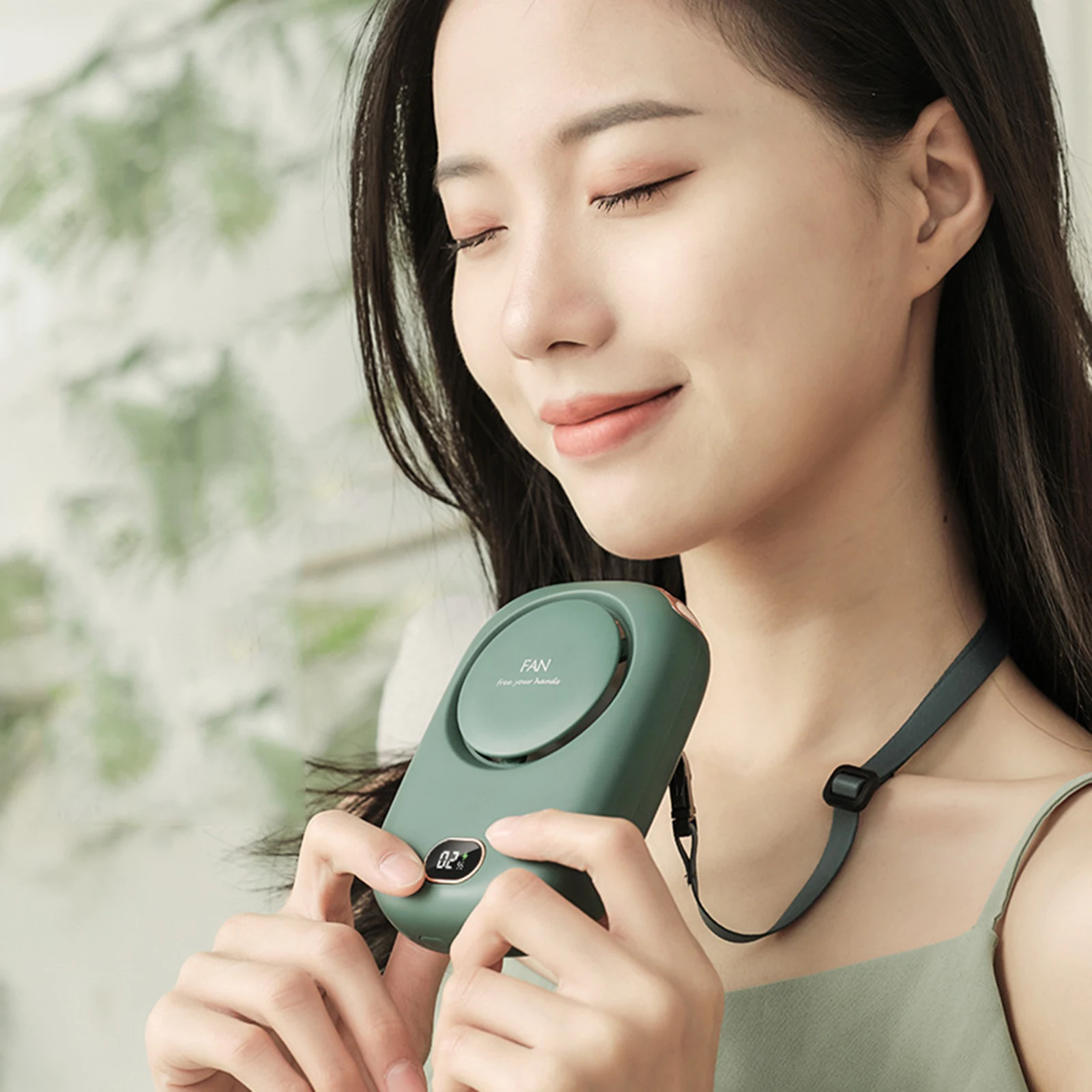 휴대용 미니 클립 선풍기 목 선풍기 핸드 헬드 선풍기 바디 쿨링 핸즈프리 충전식 선풍기 개인 선풍기 여름