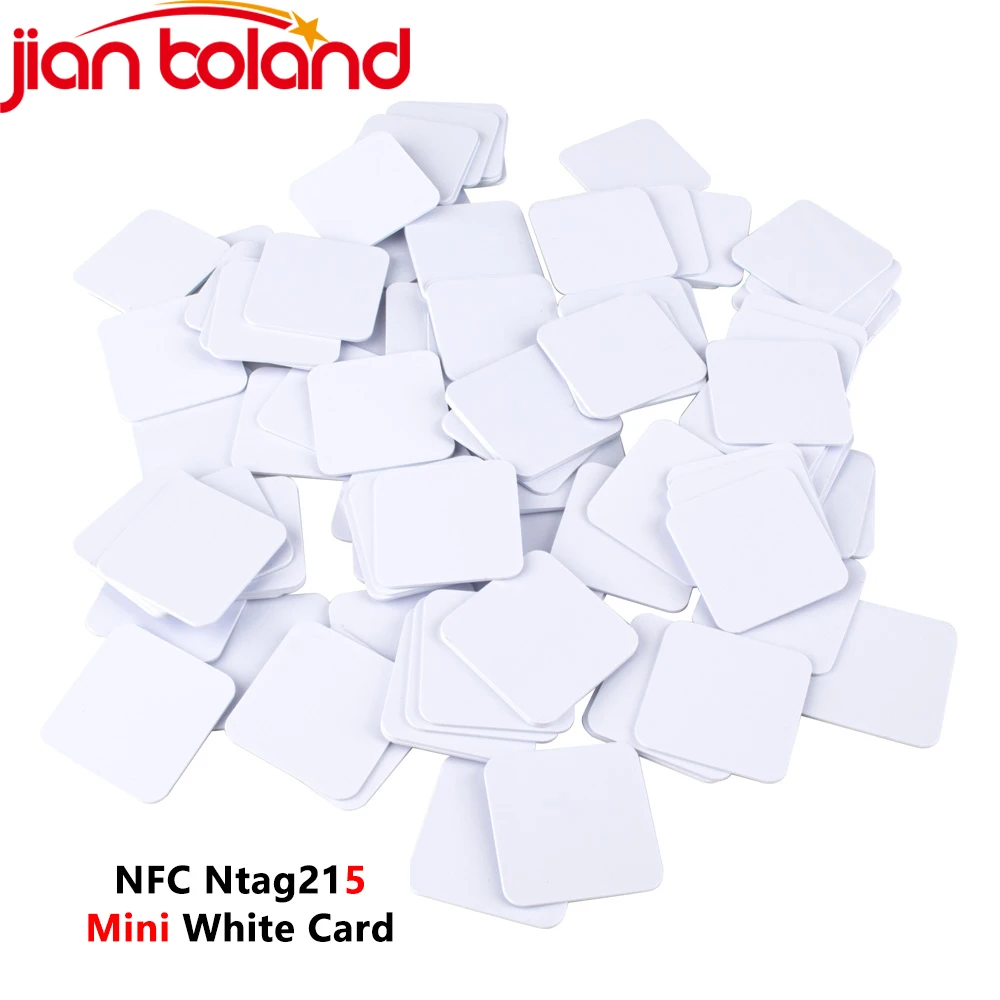 50-100pcs-NFC-Ntag215-Mini-White-Card-Tag-13-56MHz-NTAG-215-RFID-Tags ...