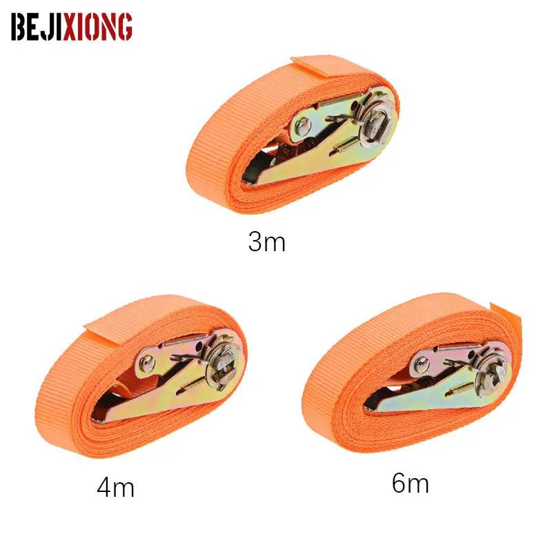 Tensioning-Belts-Orange-Porable-Heavy-Duty-Tie-Down-Cargo-Strap-Luggage ...