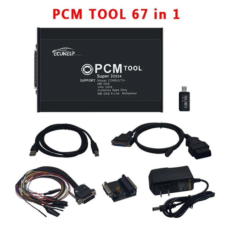 PCMtool FLASH 67 IN 1 V1.20 ECU Programmer Supported ECU Chip Tuning ...