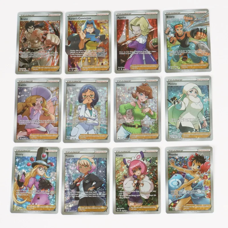 Pokemon Full Art Trainer Cards