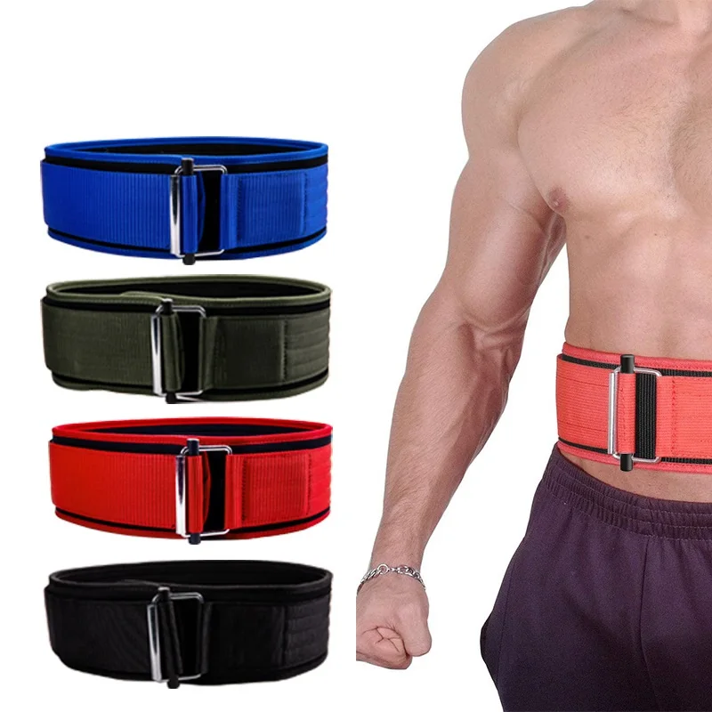 Self-Locking-EVA-Fitness-Belt-Deep-Hard-Pull-Guard-Strength-Training ...