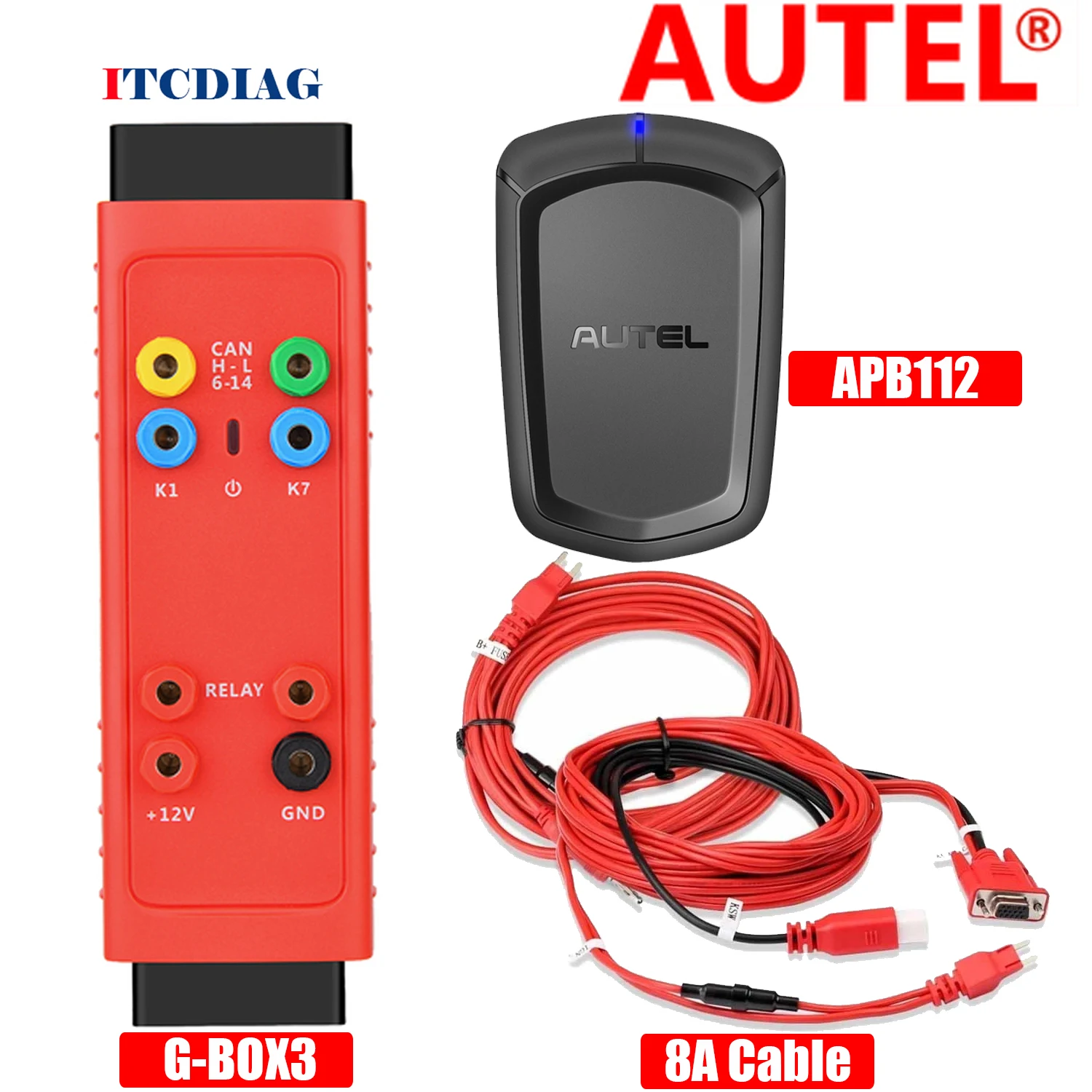 Autel MaxiIM G-BOX 3 G-BOX3 GBOX3 Adapter & APB112 Smart Key Simulator ...