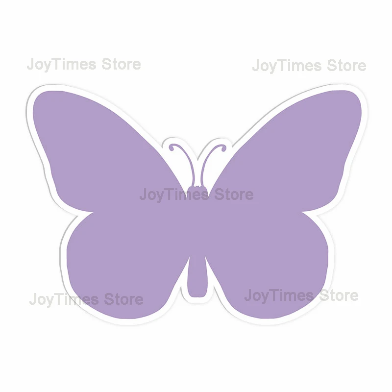 Solid Purple Butterfly Clipart
