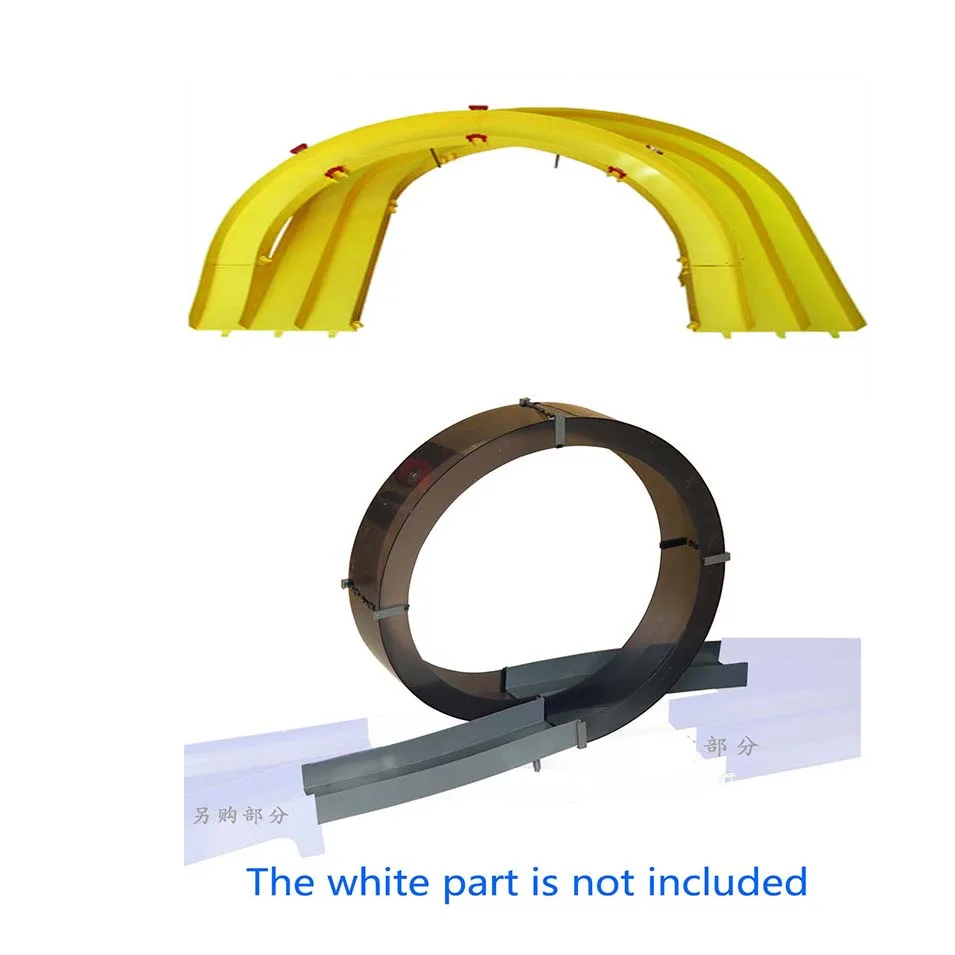 Black-Lane-Changer-Dragon-360-Degree-Ring-Track-Three-track-Interchange ...