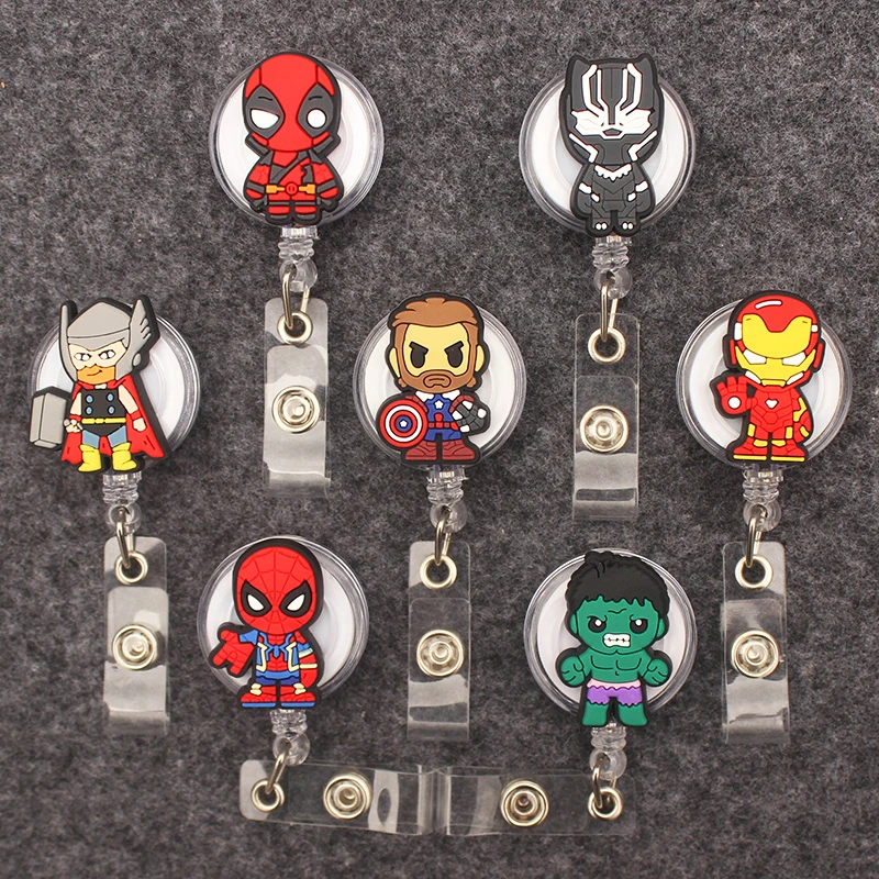 Retractable Badge Holder | Card Holder Accessory | Badge Reel | Id ...