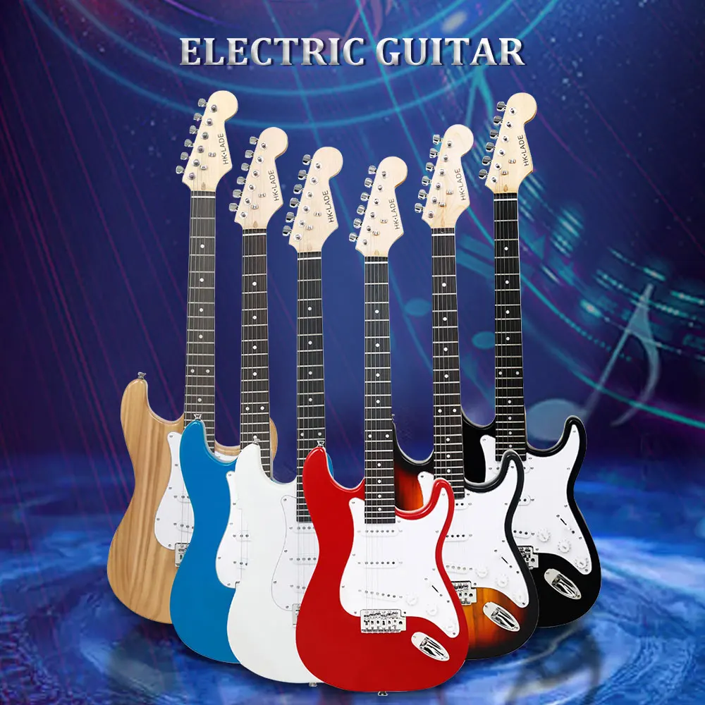 SLADE-ST-850-guitarra-el-ctrica-serie-ST-diapas-n-de-palisandro-juego ...