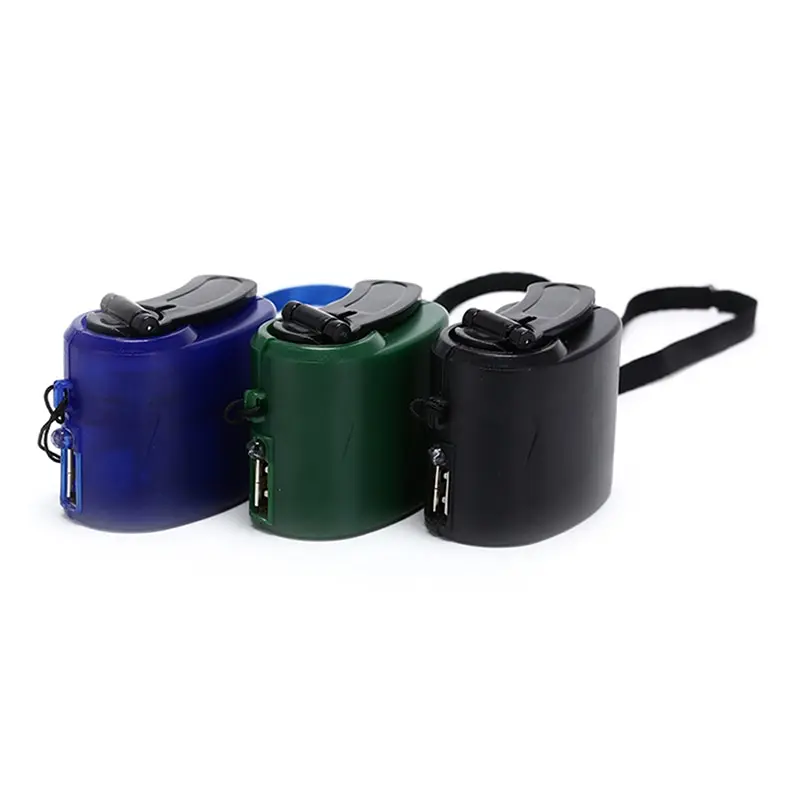 1 Db Mini Új Kézi Hajtókar Usb Port Töltő Hordozható Dynamo Generator ...