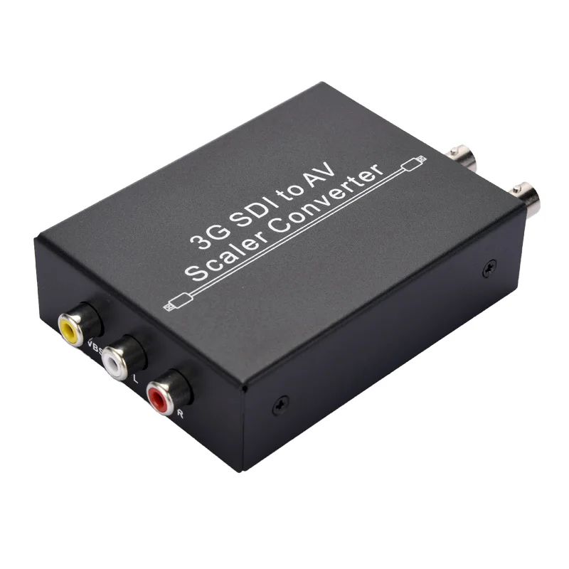 3G SDI to AV Scaler Converters HD SDI to Analog AV TV adapter with SDI ...