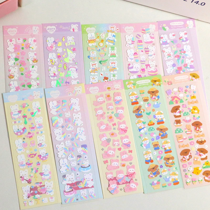 Korean Decorative Stationary | Korean Decorative Sticker | Cute Korean ...