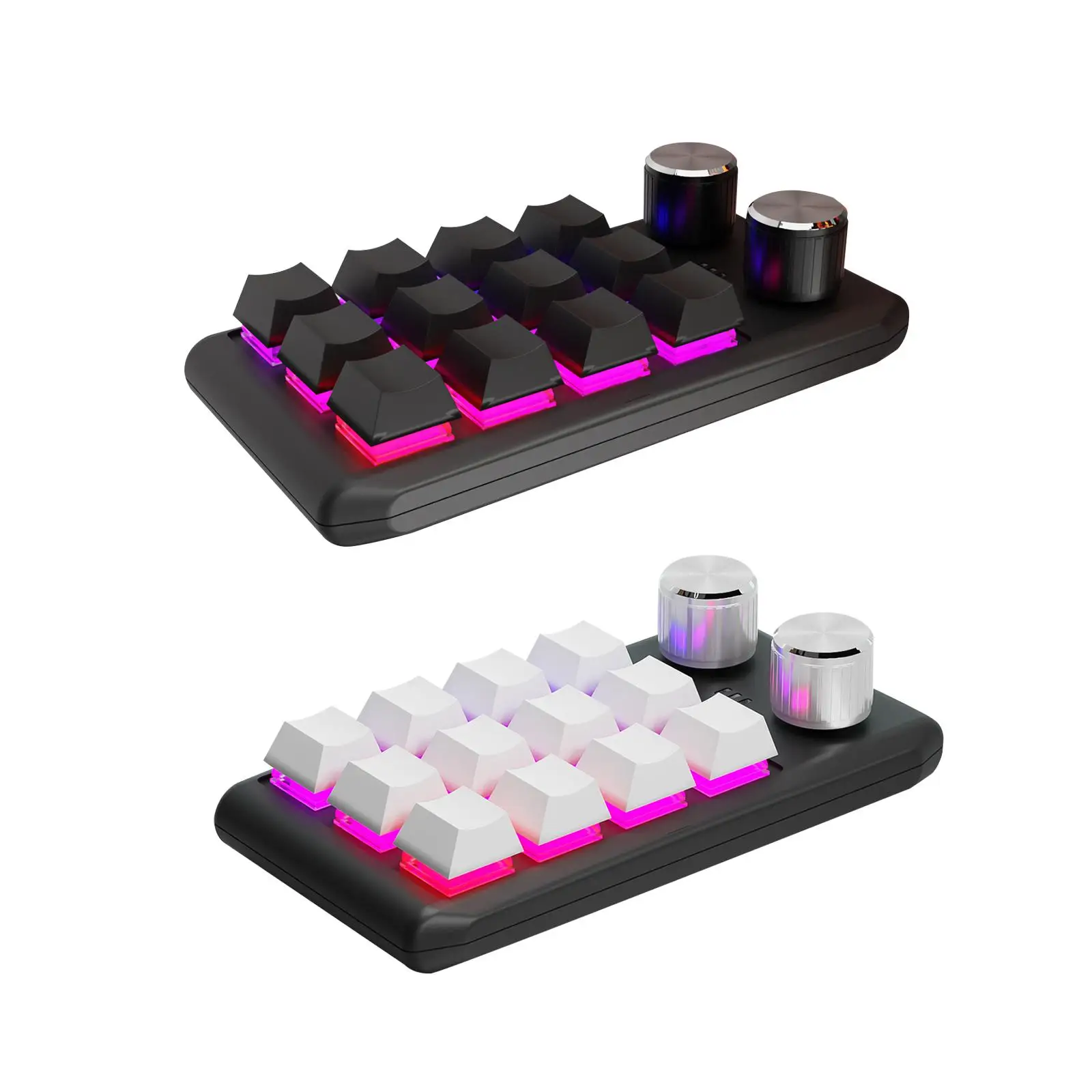12-Key-Bluetooth-Custom-Shortcuts-RGB-LED-Hotswap-Keyboard-Mechanical ...