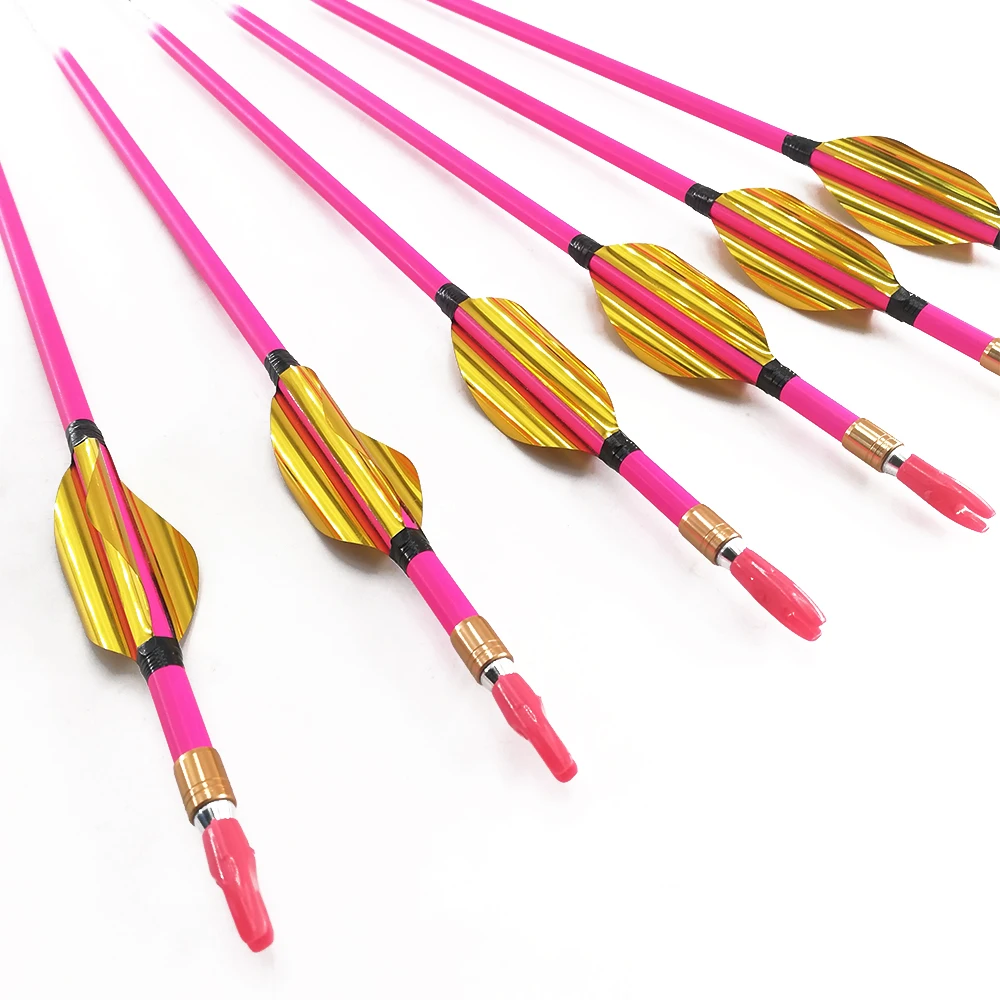 Linkboy Archery Carbon Arrow Spiral Vanes Spine 500 600 700 800 ID 4 ...