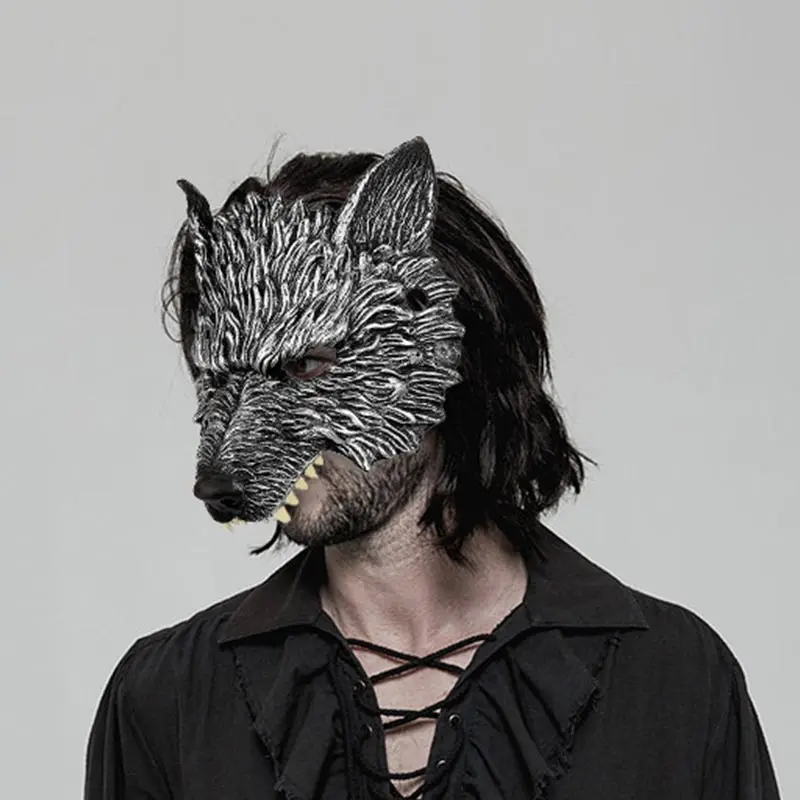 Dark-Wolf-Mask-Halloween-Headgear-3D-Realistic-Costume-Prop-Cosplay ...