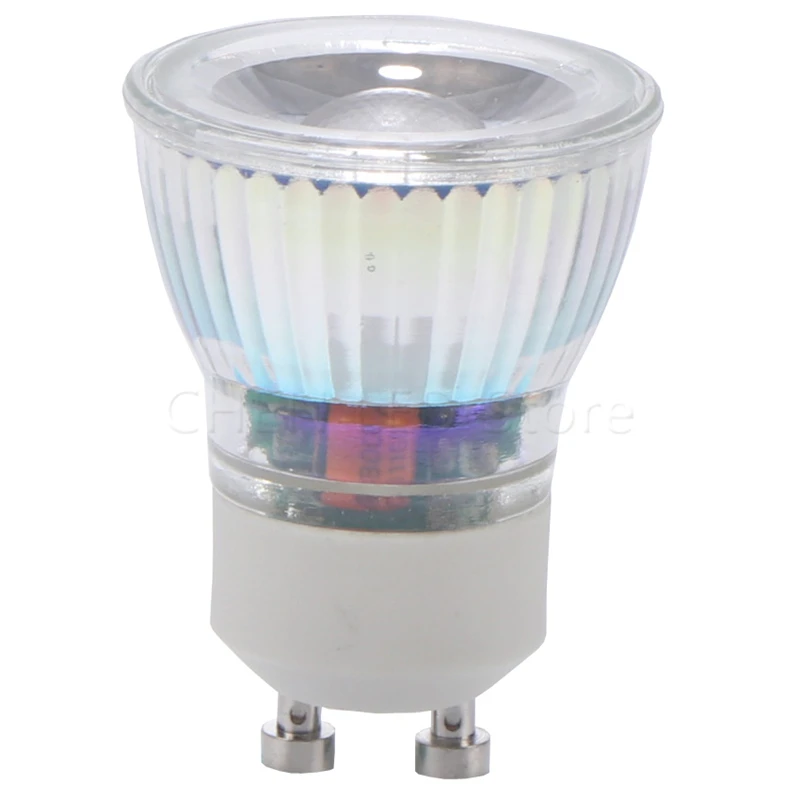 LED GU10 COB mini GU10 MR11 5W 220V 35mm regulable blanco cálido/blanco ...