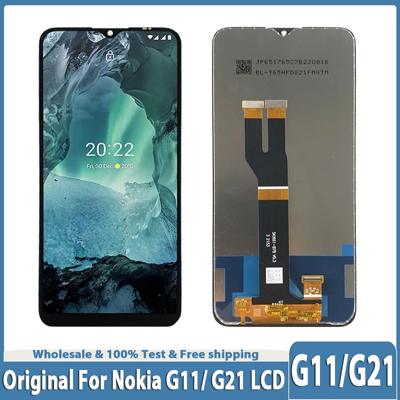 6.5'' AMOLED For Nokia G21 LCD TA-1418 Display Touch Screen Digitizer ...