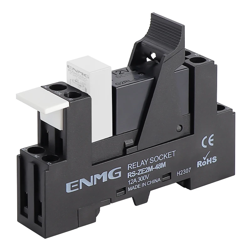 ENMG DIN-Rail 2NO2NC G2RL-1-E Thin Relay 16A Small Electromagnetic G2RL ...