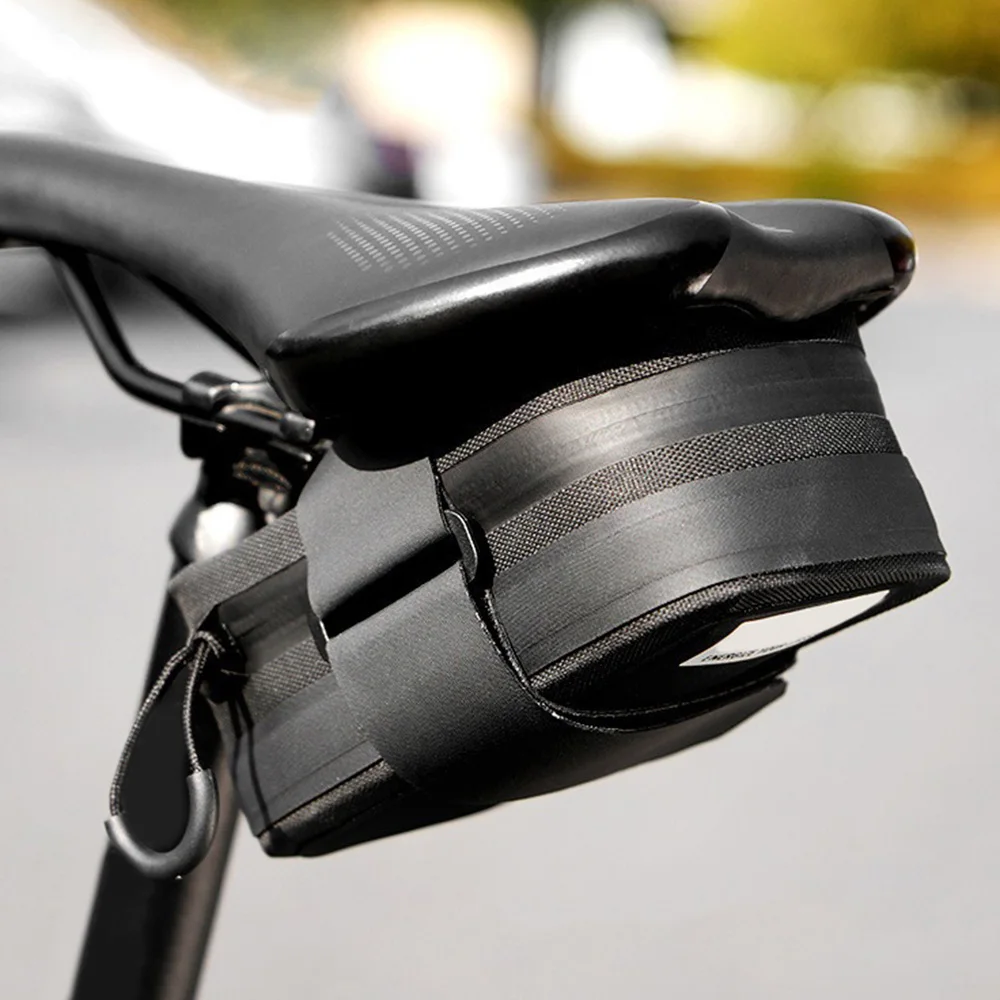Mini Portable Bicycle Bag Reflective Saddle Bag MTB Road Cycling Nylon ...