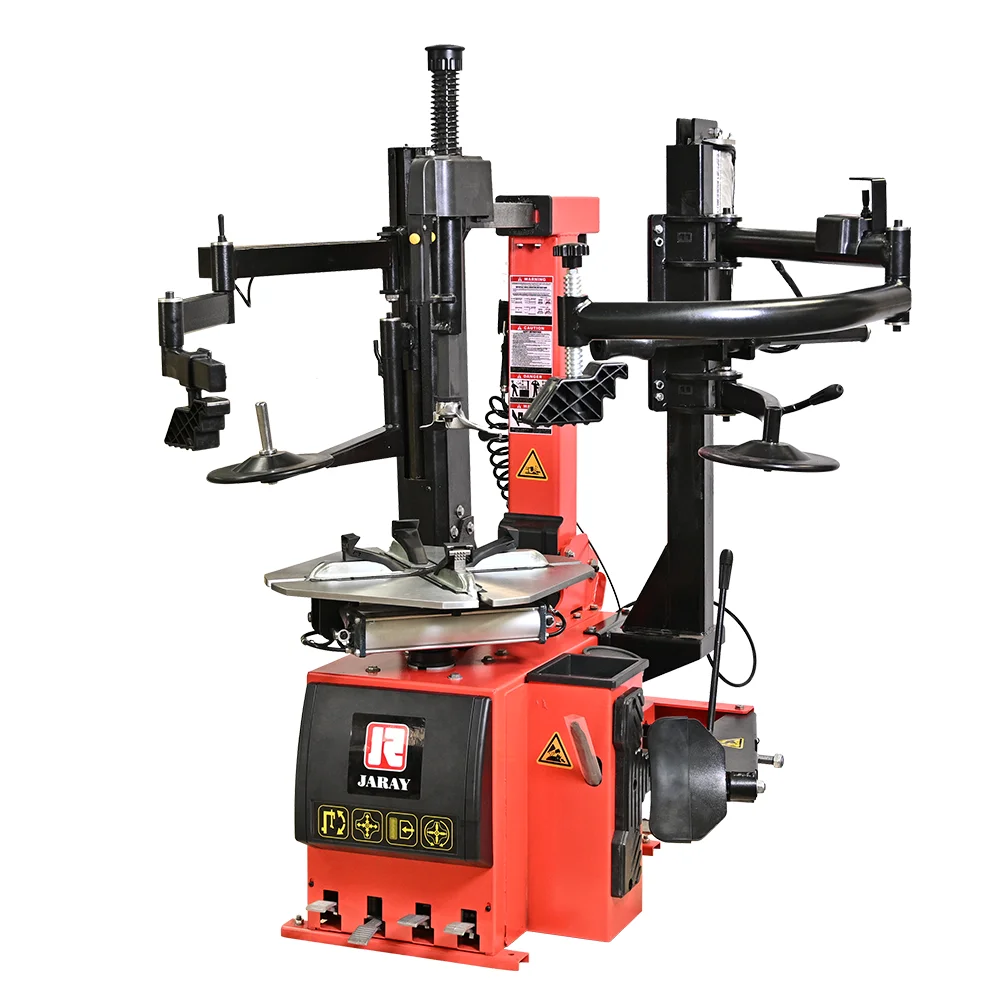 Tire Machine Tire Changer with Auxiliary Arm Fully Automatic Tilt Rear ...