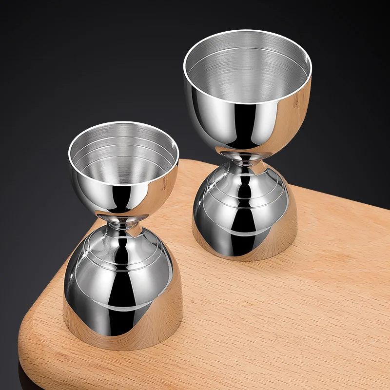 Cocktail-Measuring-Cup-Stainless-Steel-Jiger-Graduated-Bartender ...