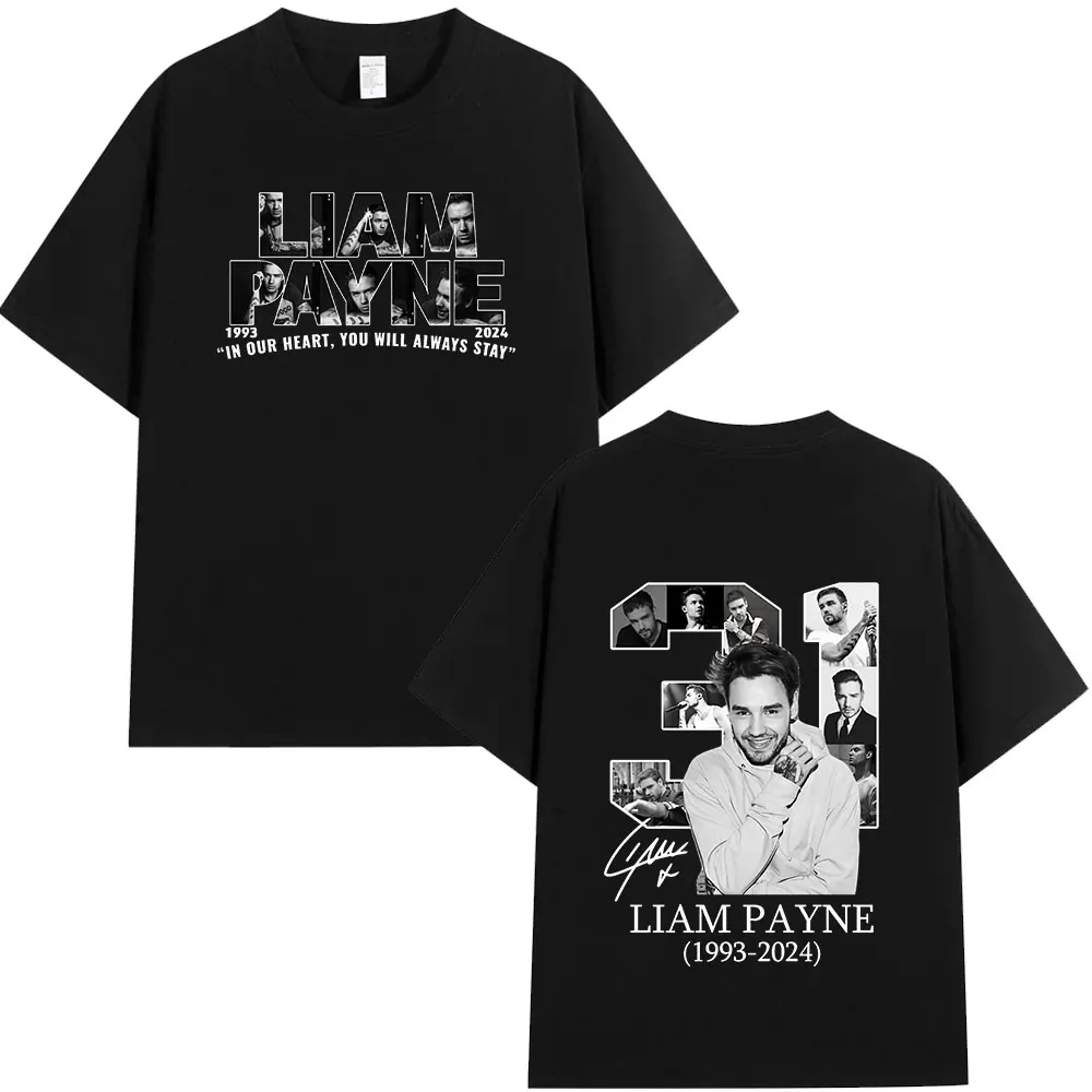 Liam Payne Tribute T Shirts 1993-2024 RIP 31 Merch Fans Gift Men ...