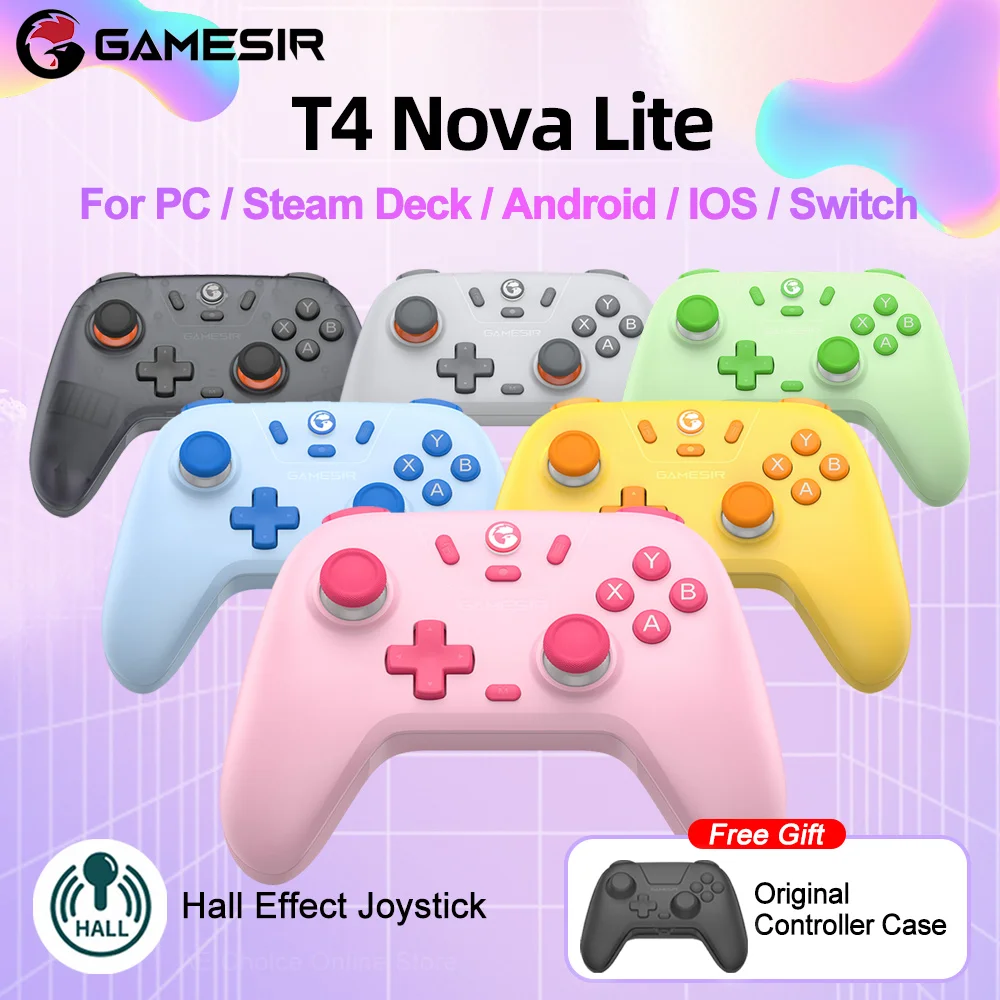 Gamepads-PC-Nintendo-Switch-Controller-Controle-Nova-Lite-Bluetooth-Hall-Joystick-para-Steam ...