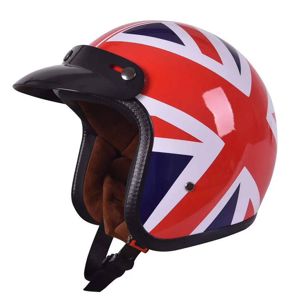 Outdoor-Reiten-Motocross-Retro-Vintage-3-4-Helm-Motorrad-Sommer-3-4 ...