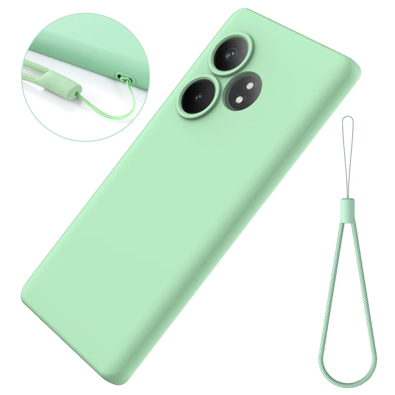 For Realme GT6 6T,Neo 6 Case Soft Premium Liquid Silicone Case with ...