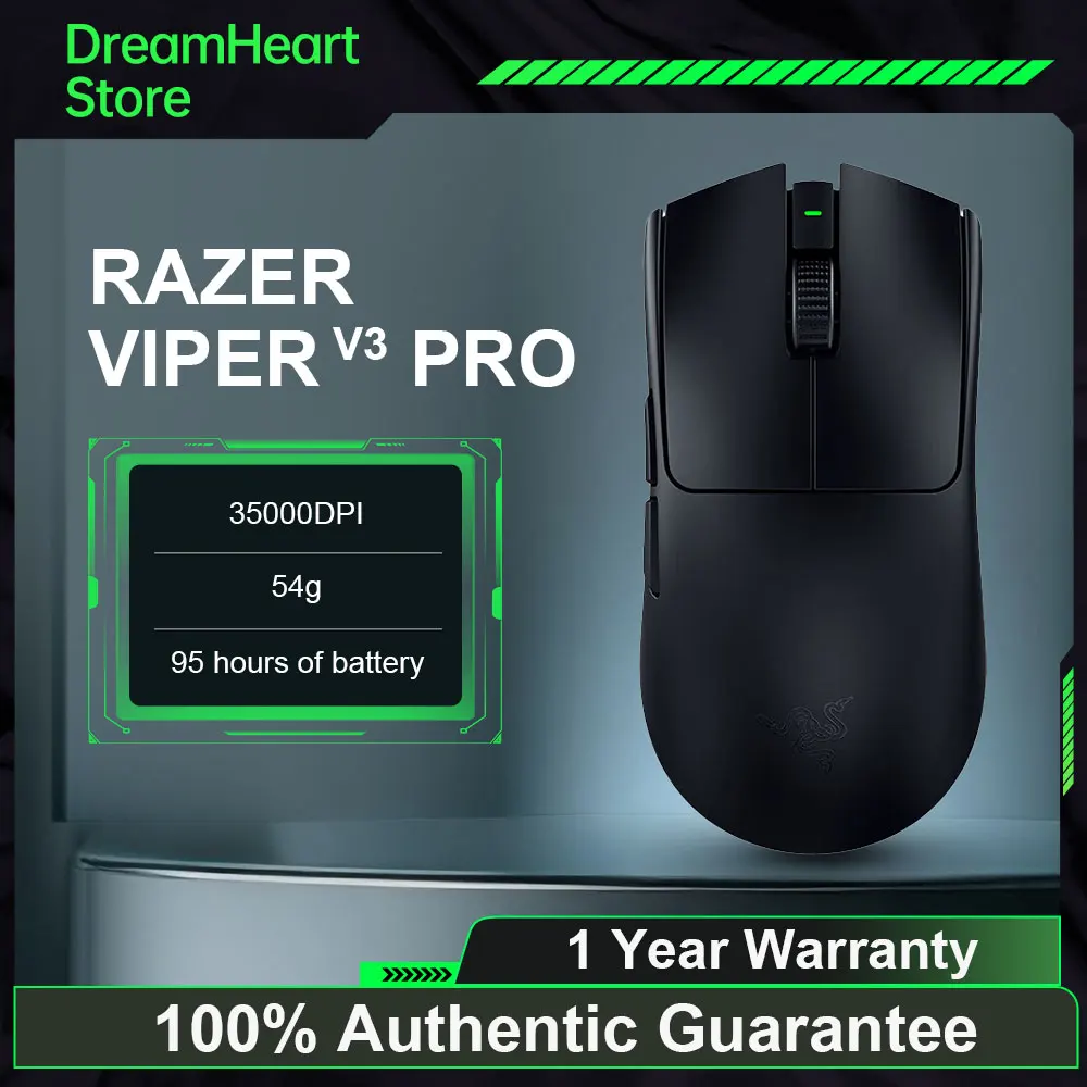 New-Razer-Viper-V3-Pro-Wireless-Esports-Gaming-Mouse-Symmetrical-54g ...