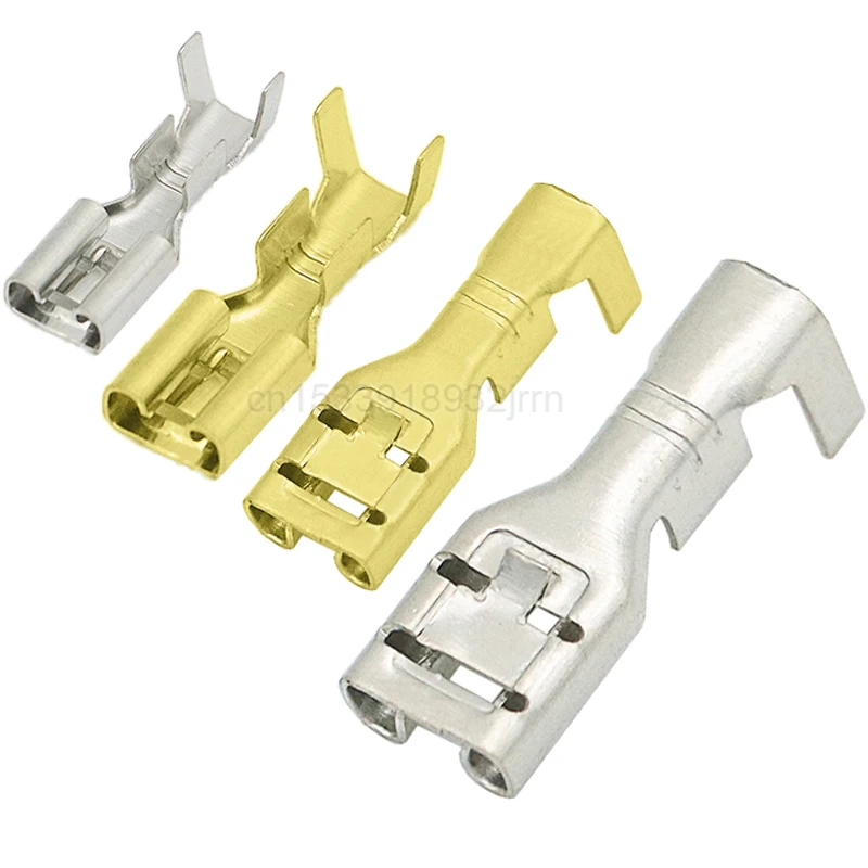 100Pcs-5-2mm-6-3mm-9-5mm-Female-Spade-Quick-Splice-Direct-Insertion ...