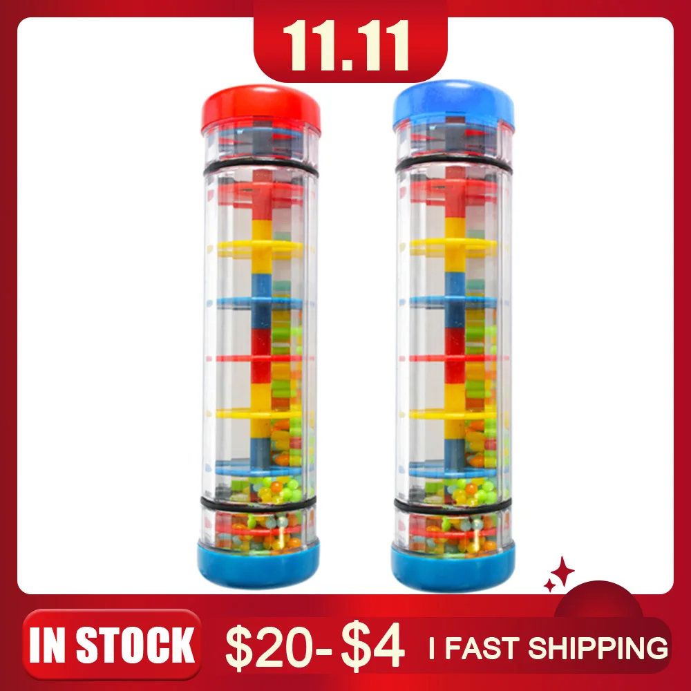 Rainbow-Hourglass-Rain-Rainmaker-Rain-Stick-Musical-Toy-Raindrop-Sound ...