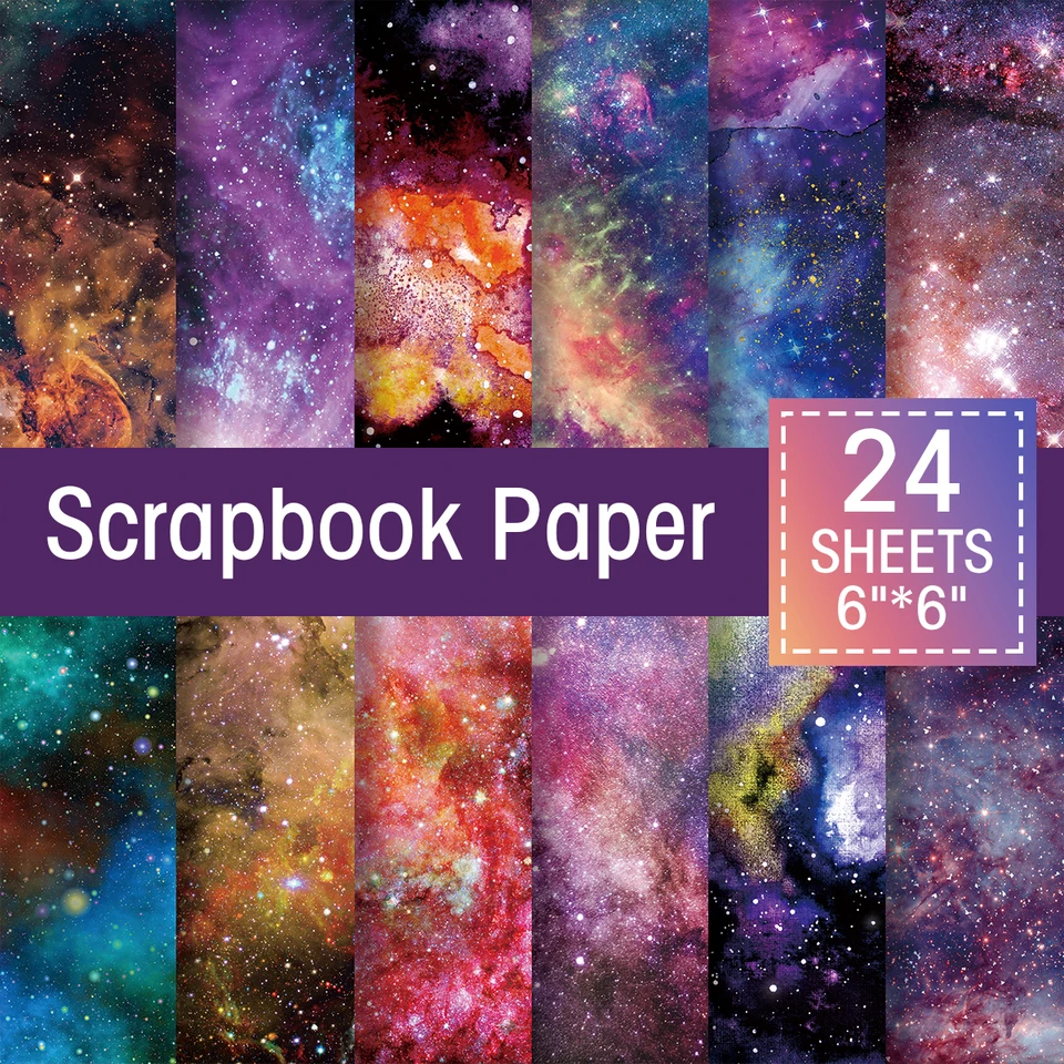 Scrapbook Backgrounds For Space Themes Galaxy Themed Scrapbook