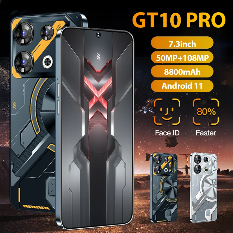 Vers-o-Global-Dual-Sim-Smartphone-Android-Novo-GT10-Pro-Celular-Celular ...