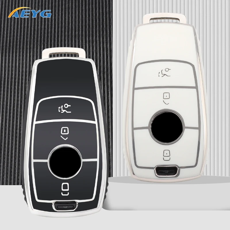 Tpu Car Remote Key Case Cover Shell For Mercedes Benz A C E S G Class ...