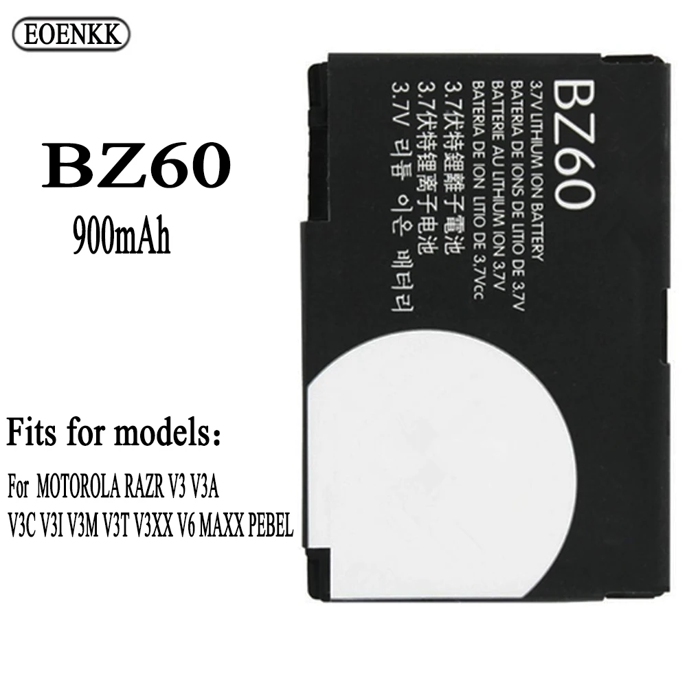 BZ60-Battery-FOR-MOTOROLA-RAZR-V3-V3A-V3C-V3I-V3M-V3T-V3XX-V6-MAXX ...