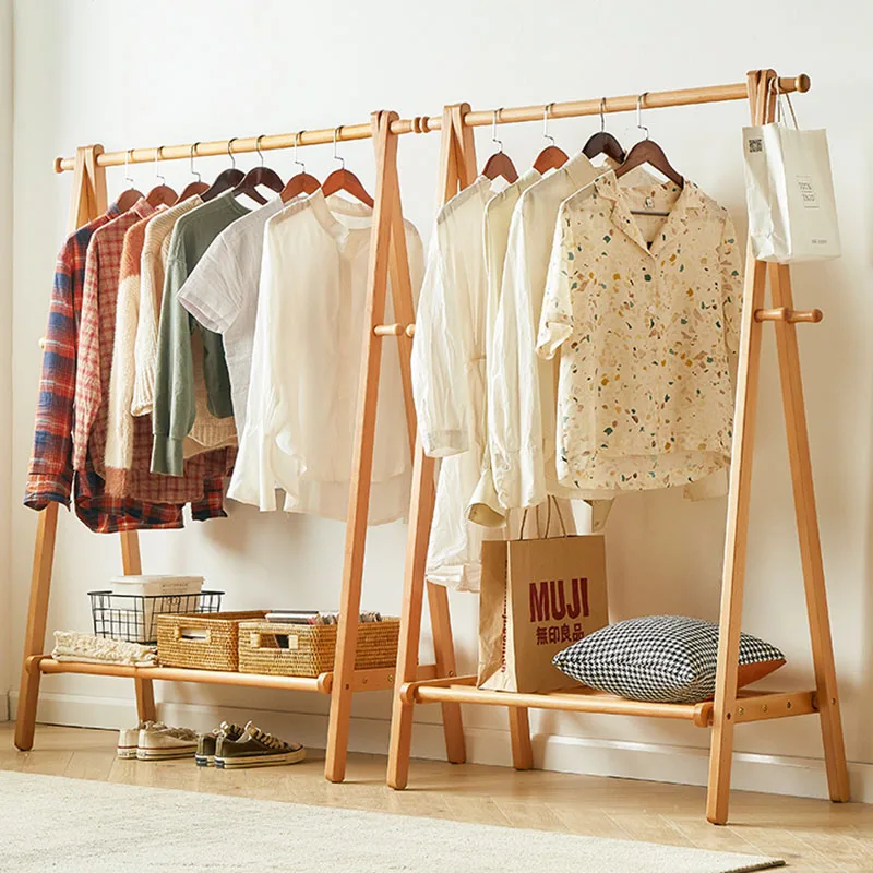 Coat Hanger Stand Wood