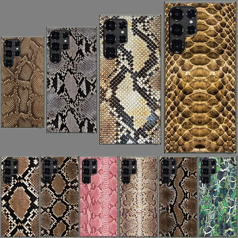 It-looks-like-real-snake-skin-Clear-Case-for-Samsung-Galaxy-S24-S23-S22 ...