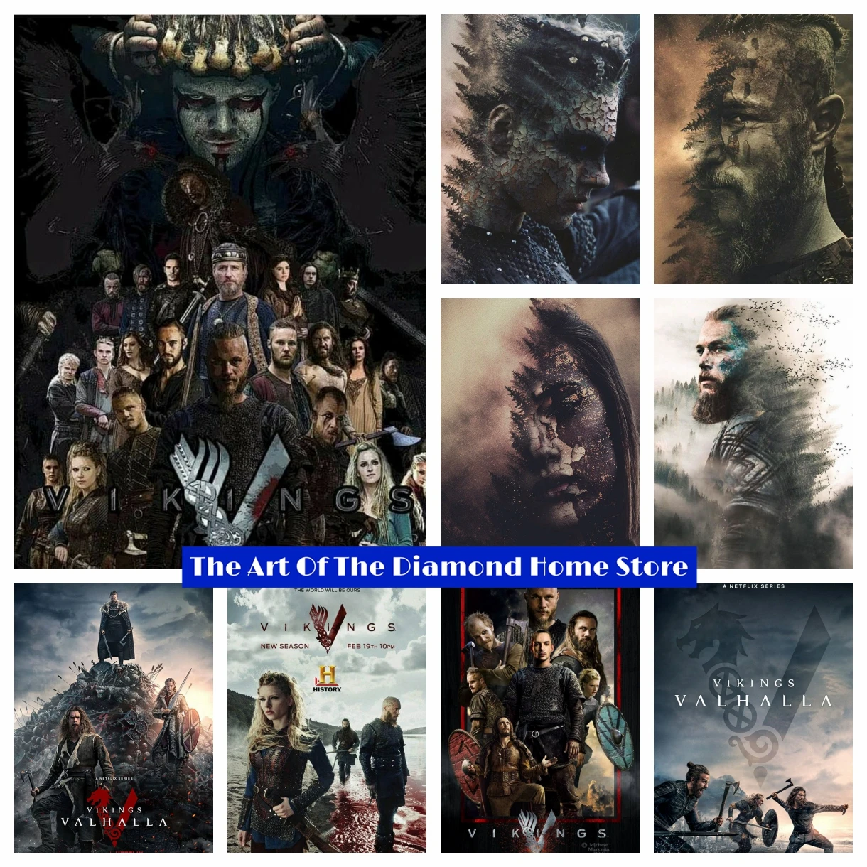 Viking Valhalla Painting